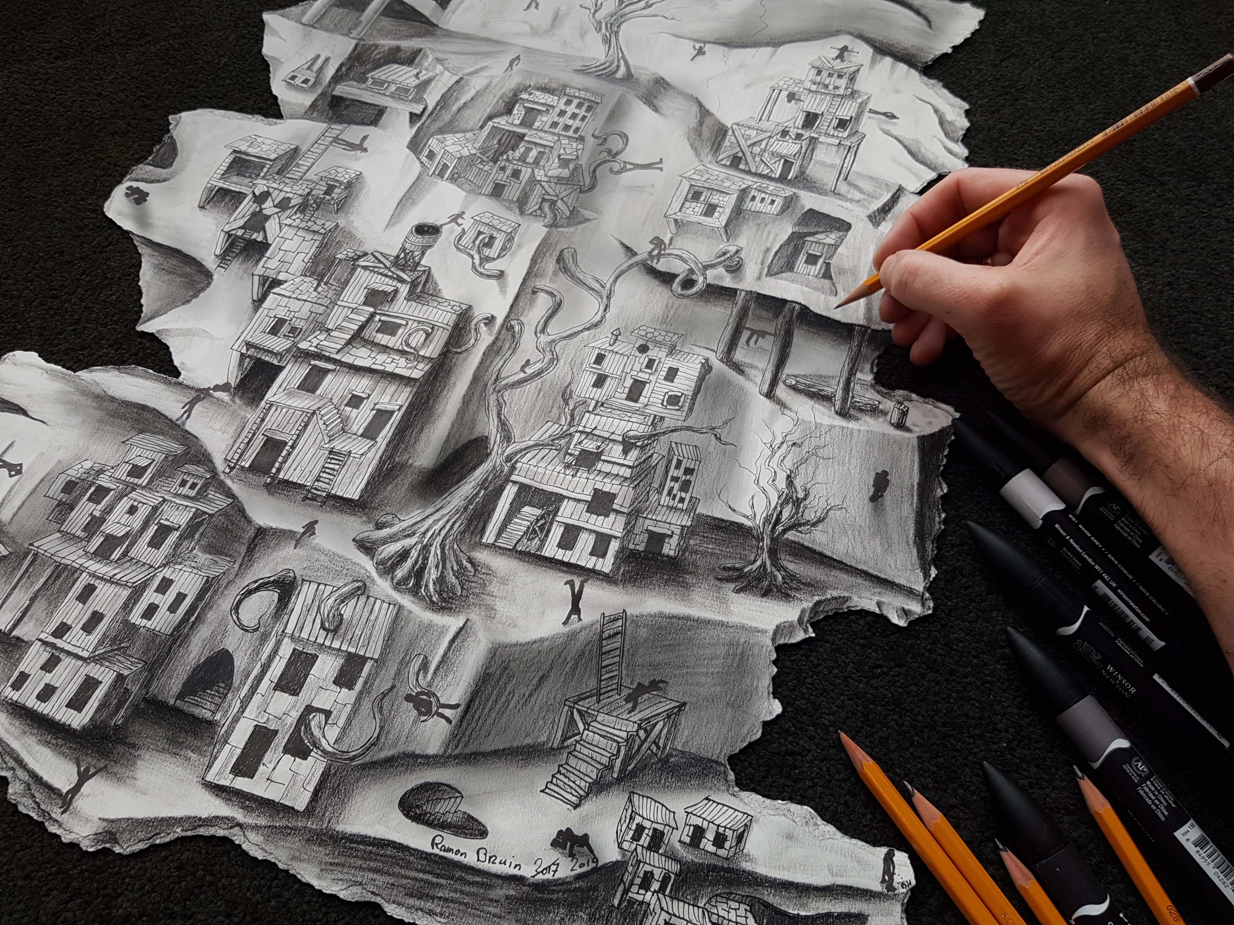 Torn World detail - ZEITBLATT